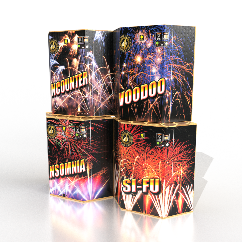 Super Four Assortment | Zeus Fireworks London