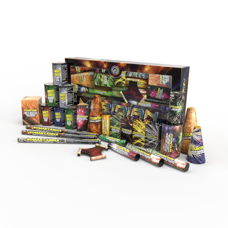 Meridian Selection Box | Zeus Fireworks London
